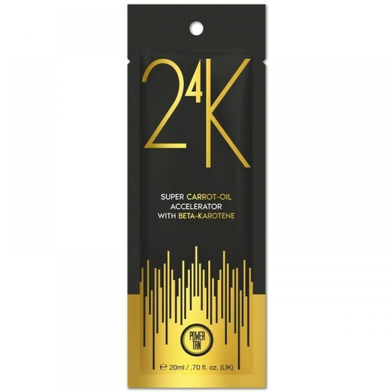 Power Tan 24K Super Carrot Oil Accelerator 20ml Sachet – NSI Nails
