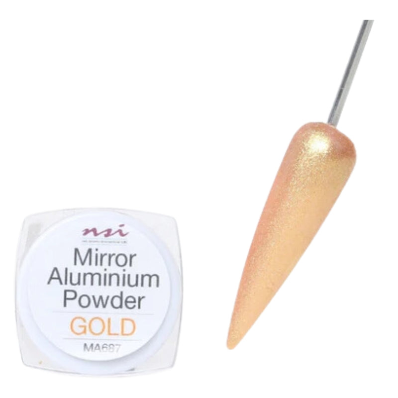 Gold Chrome Powder – NSI Nails