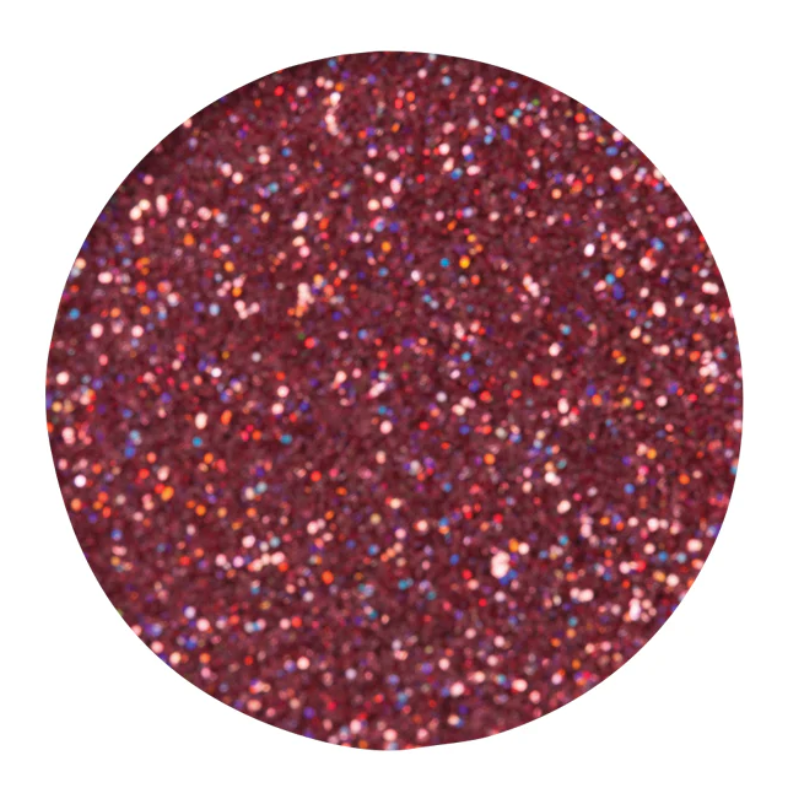 Ruby Red Polyester Glitter – NSI Nails