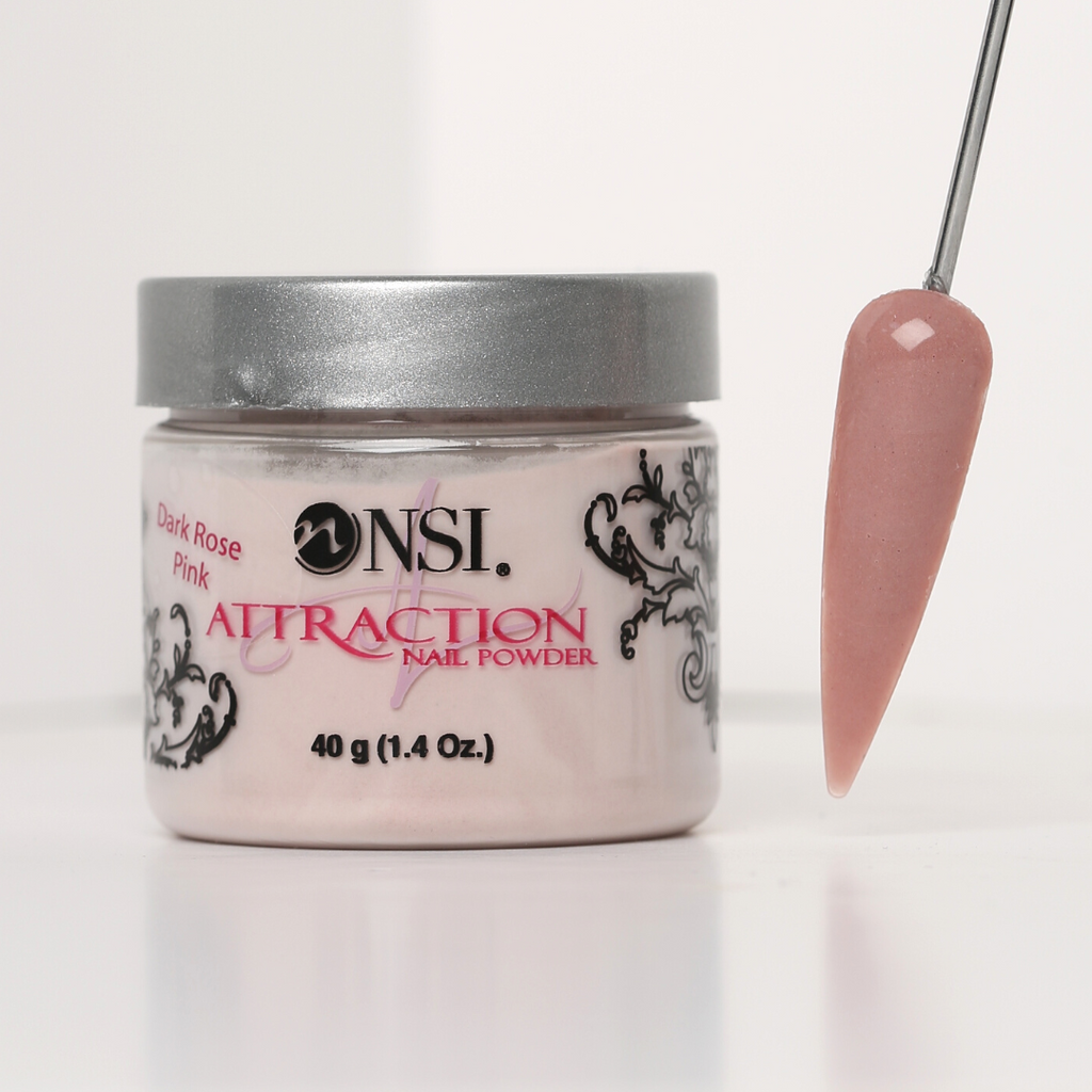 NSI Attraction Dark Rose Pink Acrylic Powder 40g – NSI Nails