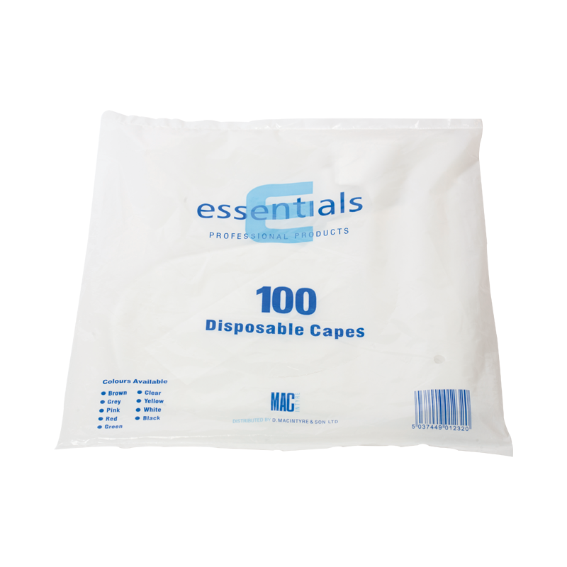 Disposable Shoulder Capes Clear – NSI Nails